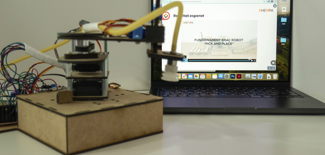 Projecte Robot: "Pick and place" - make+learn